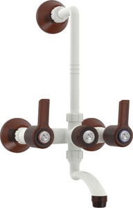 R. N. RNWIN20F19 PTMT Plastic 3-1 L-Bend Wall Mixer, Connect with ...