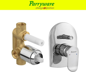 Parryware Alpha conceald diverter body + upper trim set of 1 pic 376 ...