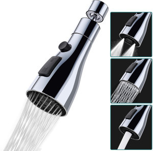 Clinton Tap Extender Faucet Extension 3 Function Pull Down Sink Sprayer ...
