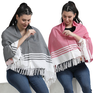 Kowsi Mother's Breast Feeding & Nursing shawl (pack of 2) Feeding Cloak ...