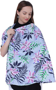 My Milestones Nursing Apron with Peek-a-boo Neckline - Stripe Floral ...