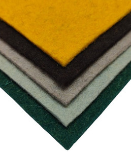 metrofelttoys A4 size felt sheet 3 mm 5 sheet 5 colors Felt Sheet Price ...