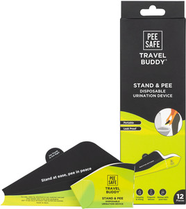 Pee Safe Travel Buddy Stand & Pee Foldable Disposable Female Urination ...