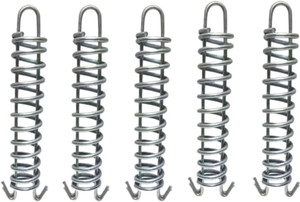 Agriansh Solar Fencing Wire Tension Spring Pack Of 5 Steel Fence Post ...