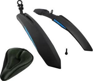 Leosportz Bicycle Mudguard ron Fitting With Cycle Seat Cover Clip-on ...