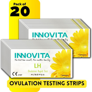 INNOVITA Ovulation Detection Kit Strips (pack of 20 strips) Ovulation ...
