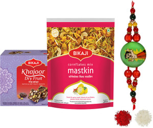 Bikaji Aslee Bikaneri Simple Kids Rakhi | Khajoor Burfi 250 Gm ...