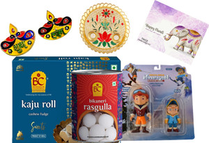 BHIKHARAM CHANDMAL Kaju Roll 125 Gm | Rasgulla 500 Gm | Action Figure ...