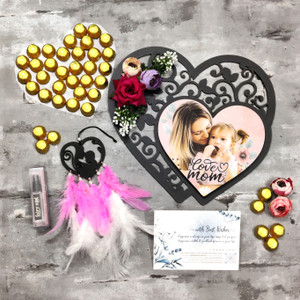 Color Splash Heart Mom Wooden Gift Box Price in India - Buy Color ...