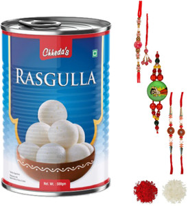 Chheda's Family Rakhi | Rasgulla 500 Gm Plastic Gift Box Price in India ...