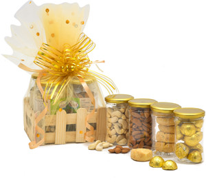 vt real nutri dry fruit gift hamper Wooden Gift Box Price in India ...