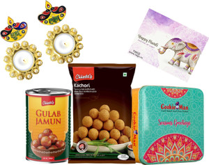 Chheda's Golden Chakra Cookie | Kachori 350 Gm | Gulab Jamun | Premium ...