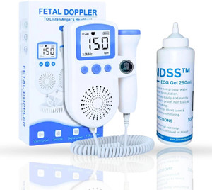 MDSS Fetal Doppler for Baby Heartbeat Monitor Blue Fetal Doppler Price ...