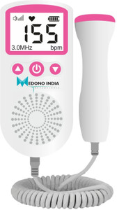 Medono india Fetal Doppler 3.0MHz Heart Rate Monitor with Built-in ...