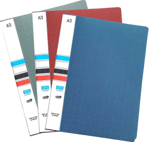 Flipkart.com | TULMAN 20 Pockets Bound A3 Size Presentation Display ...