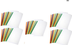 Flipkart.com | Alusters Plastic File A4 Size, Stick Transparent File ...