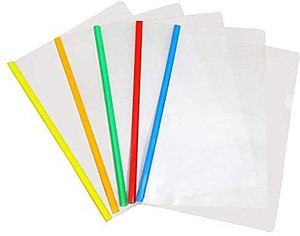 Flipkart.com | Greeshma Plastic Sliding Plastic File Transparent A4 ...