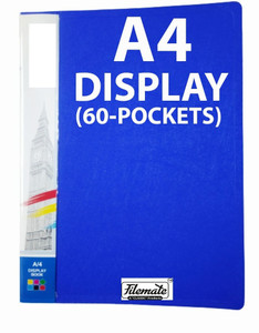 Flipkart.com | Shivom 60 pocket Display Book holder, Paper Document ...