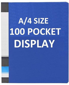 Flipkart.com | Shivom 100 pocket Display Book holder, Paper Document ...
