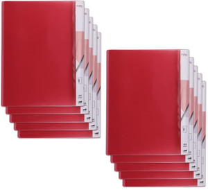 Flipkart.com | canoff Pack of 10 A4 Size Transparent Report File ...