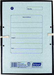 Flipkart.com | NEELGAGAN File Board No. 51 Two Fold File Hard Card ...
