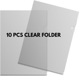 Flipkart.com | Lonaar A4 Document Plastic Clear Transparent Folder For ...