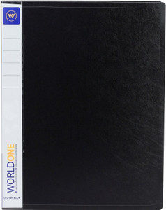 Flipkart.com | World One Polypropylene Worldone Display Book File for ...
