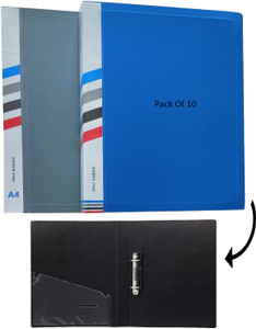 Flipkart.com | SHINING ZON HEVY PLASTIC PolyPropylene 2D Ring Binder ...