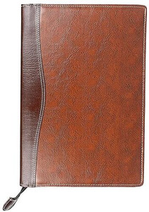 Flipkart.com | Eclet B4 Size Brown Leather Document File Folder ...