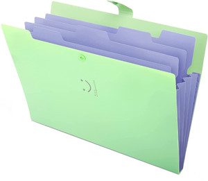 Flipkart.com | STORITE Plastic 5 Pockets File Organizer,Adjustable ...