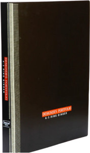 Flipkart.com | Peeplvalue Paper 4D Ring Binder File, Heavy Duty Deluxe ...