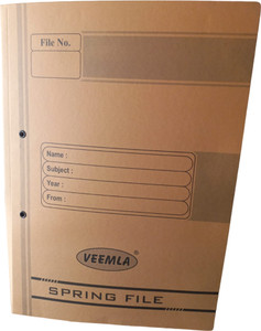 Flipkart.com | Veemla Paper Spring files - Spring files