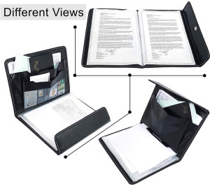 Flipkart.com | KKSW Leather Executive File Folder for A4 Size Document ...