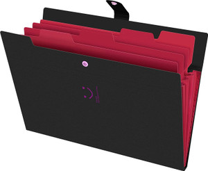 Flipkart.com | Corslet Expanding File Folder 5 Pocket Office School ...