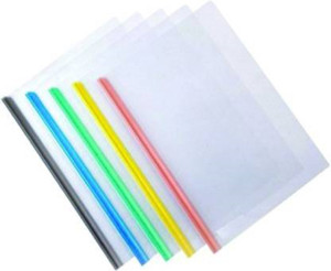 Flipkart.com | Alusters Plastic Stick File Transparent File Resume File ...