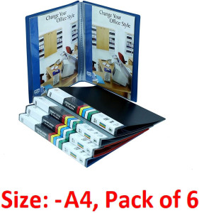 Flipkart.com | SVS PP A4 Size Presentation Display Book File Folder ...