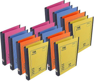 Flipkart.com | Dakashi Paper 12 Pack Ring Binder File 2D A4 Size Paper ...