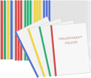 Flipkart.com | CAMPIO Plastic Clear Plastic Report Covers with U-Type ...