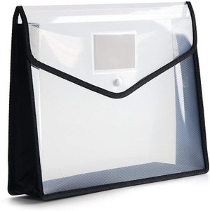 Flipkart.com | Skrill Plastic Plastic Envelope Folder,Transparent Poly ...