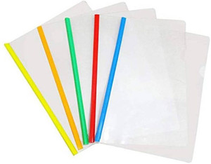 Flipkart.com | Burhani Plastic Plastic File Folder A4 Size Transparent ...