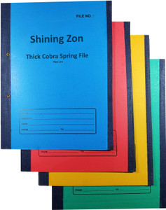 Flipkart.com | SHINING ZON Cardboard Hard Cardboard Paper Spring File ...
