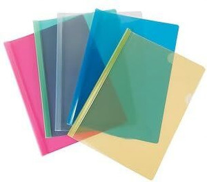 Flipkart.com | Skrill Plastic Strip File Folder - Transparent A4 ...
