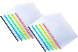 Flipkart.com | CAMPIO Plastic Transparent Stick File Folder/ Strip File ...