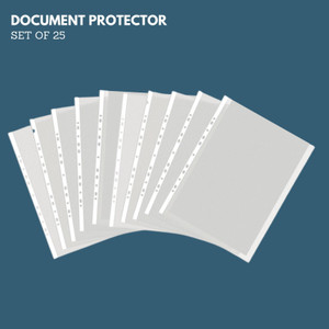 Flipkart.com | Lonaar A4 Hard Poly Transparent Sheet Protector With 11 ...