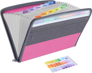 Flipkart.com | Corslet A4 Paper File Folder with 13 Pockets, Accordion ...