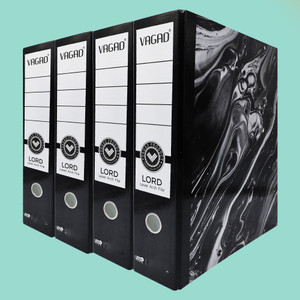 Flipkart.com | Vagad Cardboard Laminated Office Lever Arch Box File ...