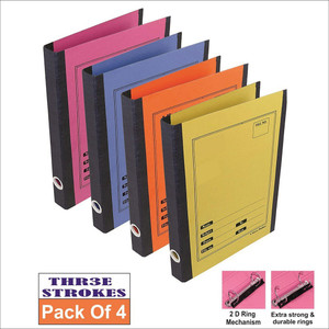 Flipkart.com | THR3E STROKES Ring Binder File 2D A4 Size Paper Cobra ...