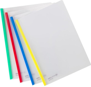 Flipkart.com | World One PP Slide Grip Binder File for Document 0.6mm ...