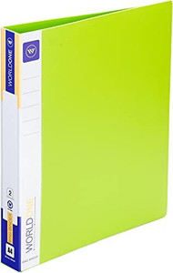 Flipkart.com | World One PP 2D Ring Binder 25 mm Chrome Plated Clip ...