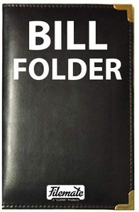 Flipkart.com | FileMate Bill Folder for Restaurants or Hotels with Card ...